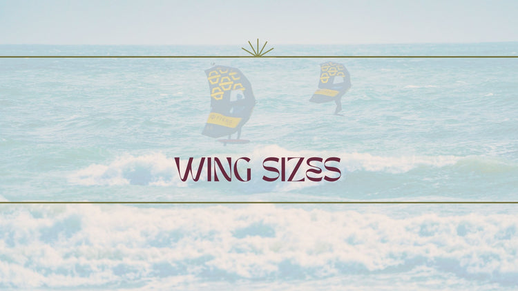 Choosing Your Wings: A Guide to Wing Foil Wing Sizes – Ftero Surf
